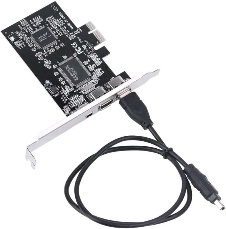 Captura Digital miniDV. Drivers para tarjeta FireWire PCIe Windows 11 ...
